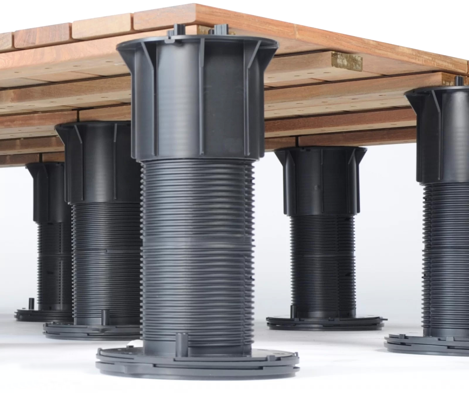 Bison Pedestals - Elevated Deck Systems