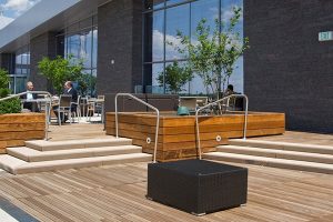 Bison Wood Tiles - Elevated Deck Systems